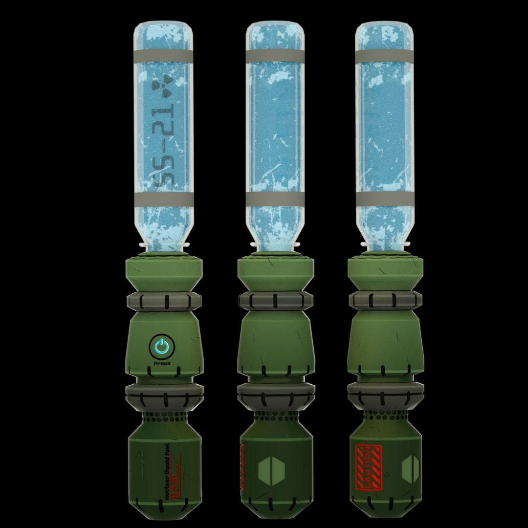 3D Model Nuclear Liquid Fuel - TurboSquid 1983559