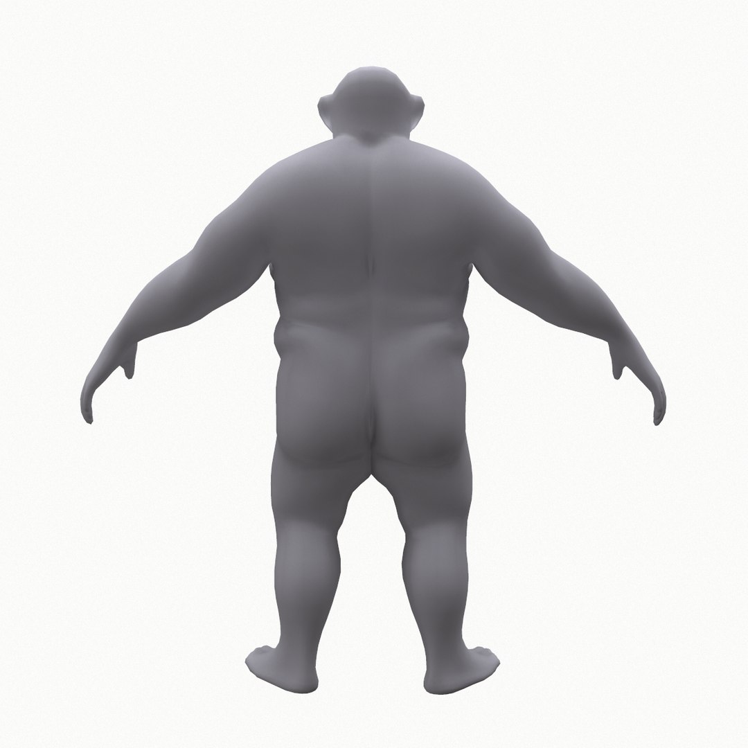 Base Mesh Primate 3D - TurboSquid 1403026