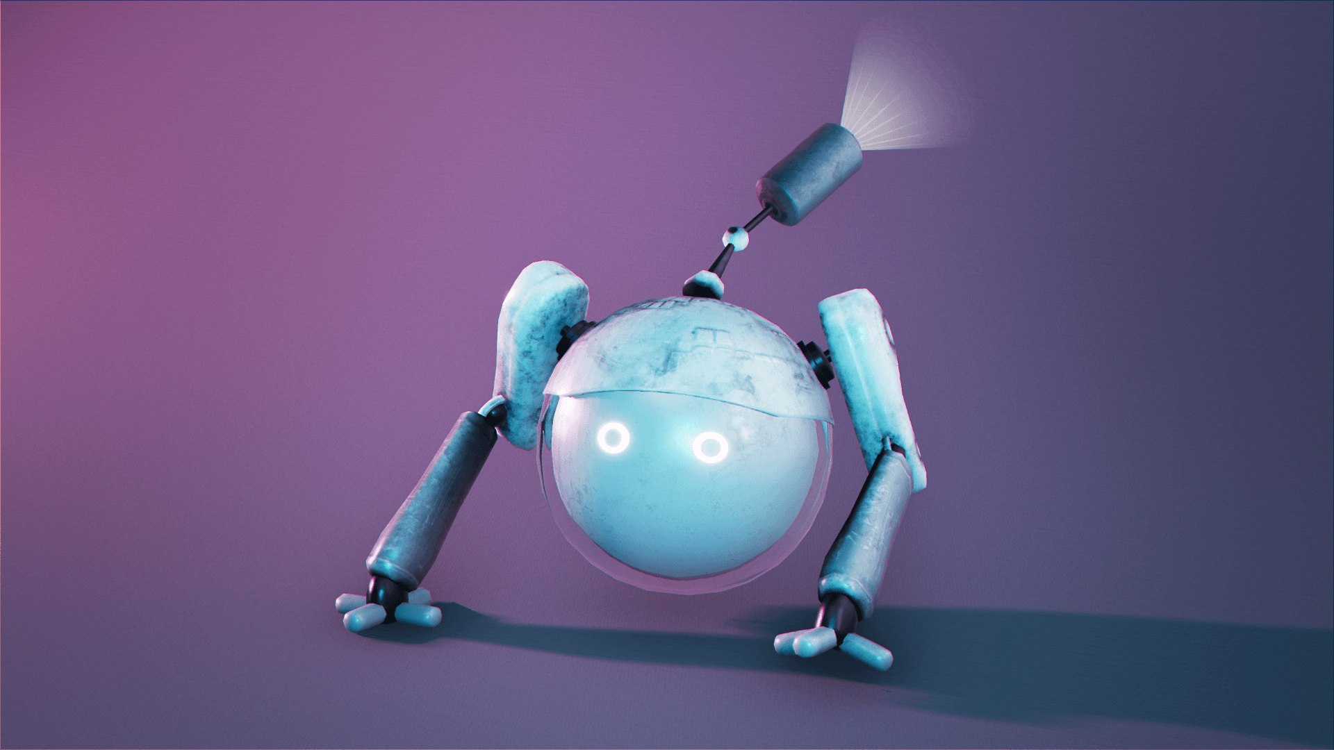 3D Model Robot Lantern - TurboSquid 1952452