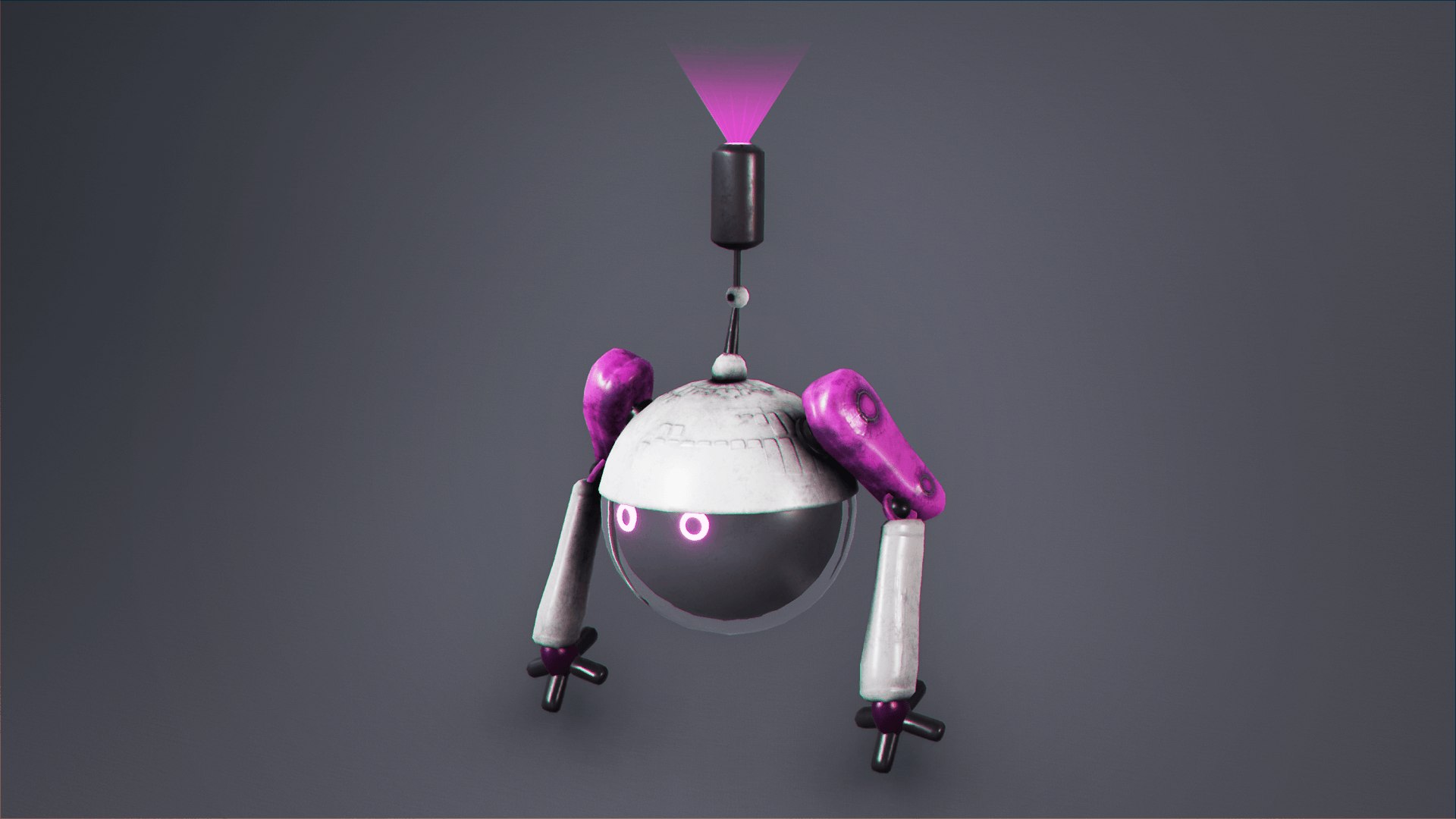 3D Model Robot Lantern - TurboSquid 1952452