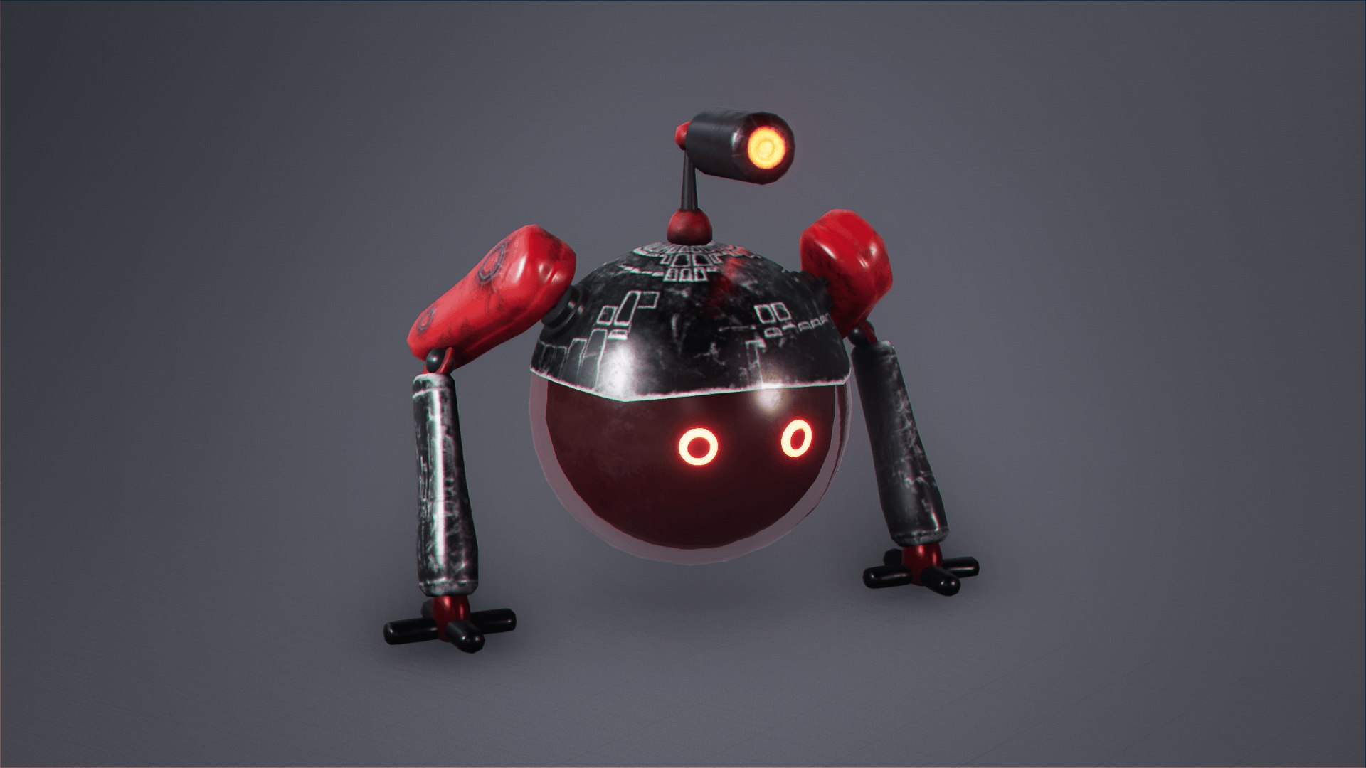 3D Model Robot Lantern - TurboSquid 1952452
