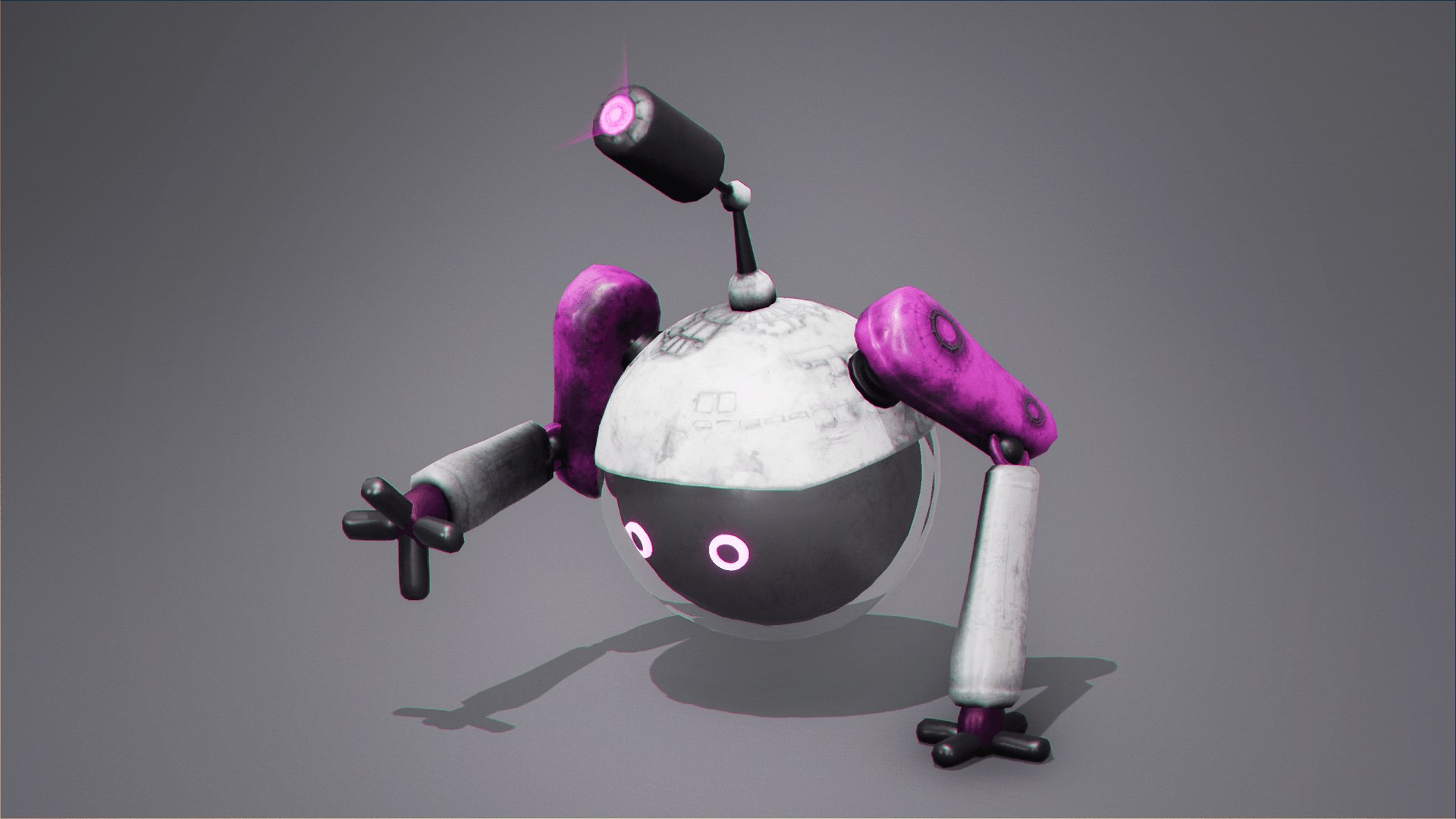 3D Model Robot Lantern - TurboSquid 1952452