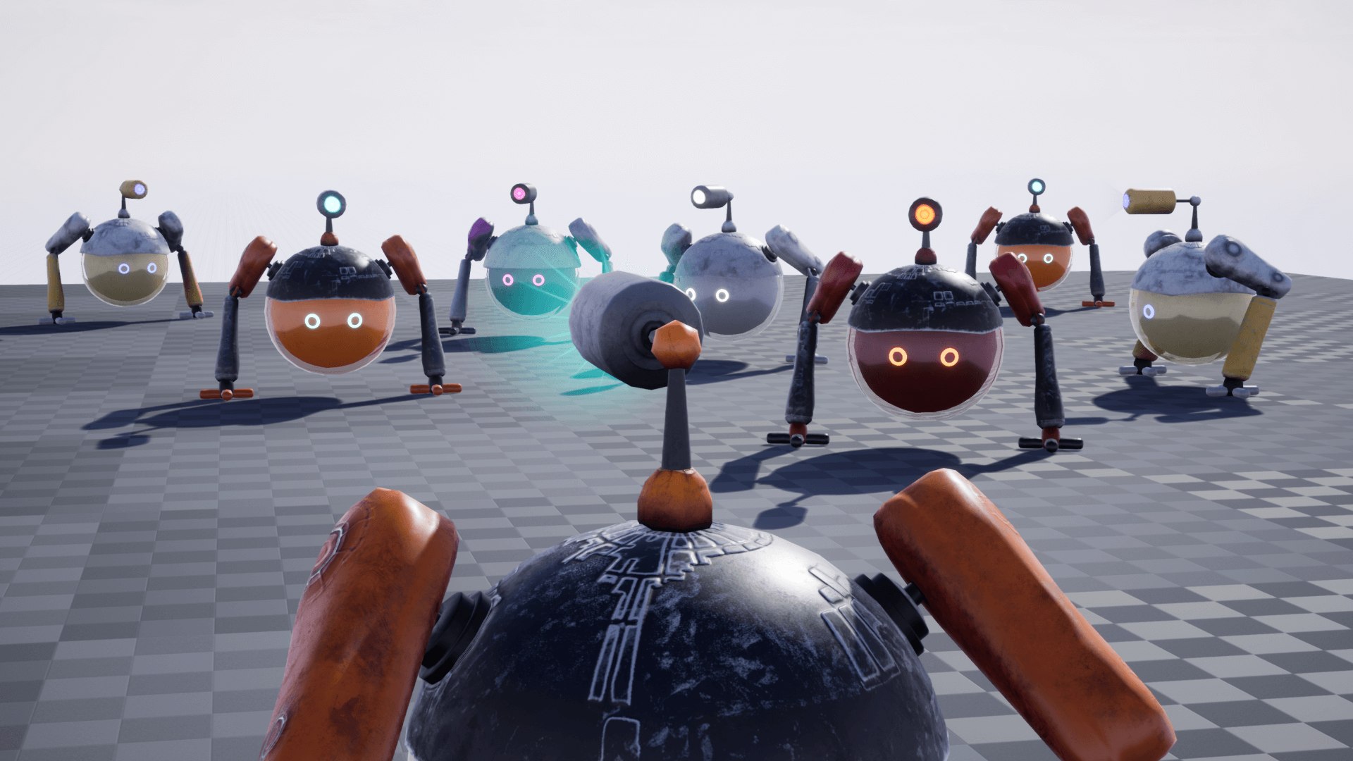 3D Model Robot Lantern - TurboSquid 1952452