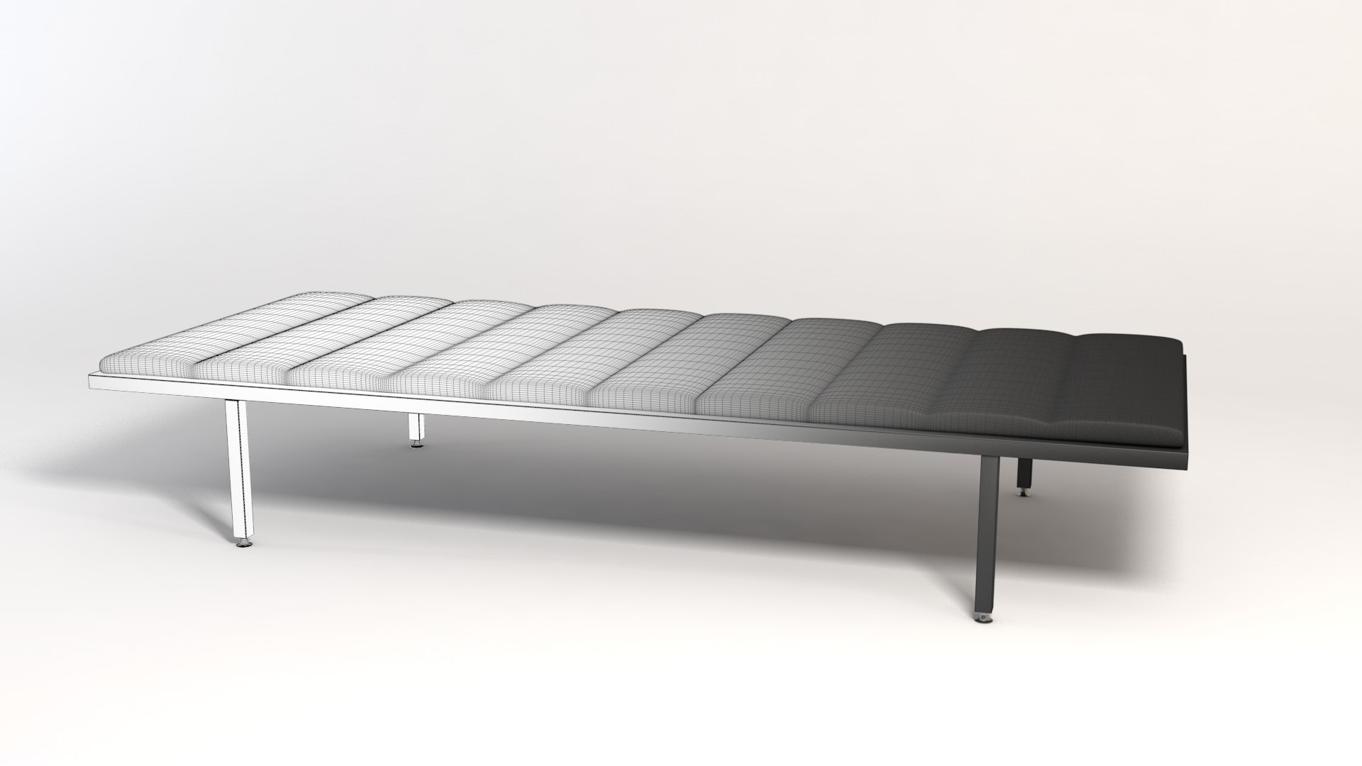 3D Cot Seating Modelled Model - TurboSquid 1219864