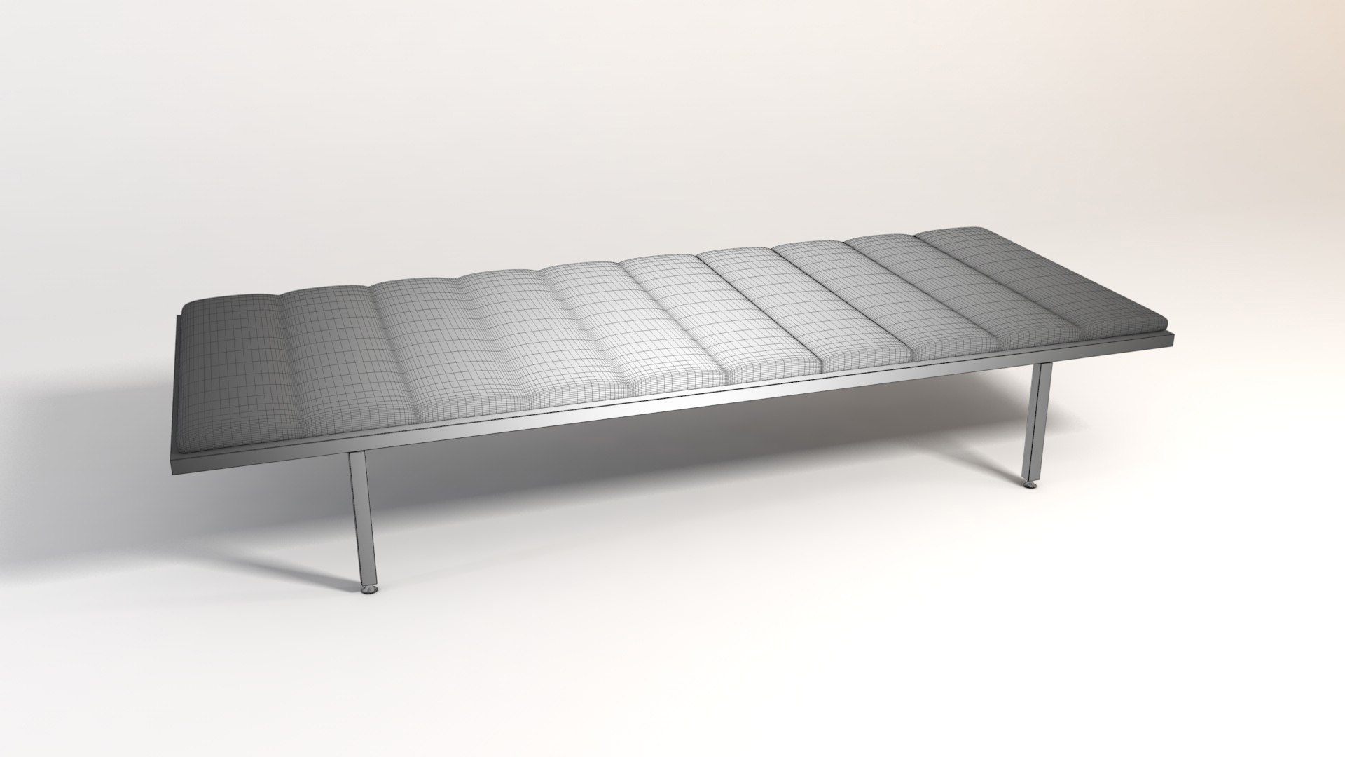 3D Cot Seating Modelled Model - TurboSquid 1219864