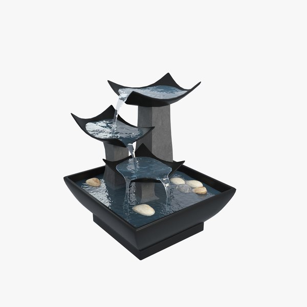 modèle 3D de Fontaine - TurboSquid 1087336