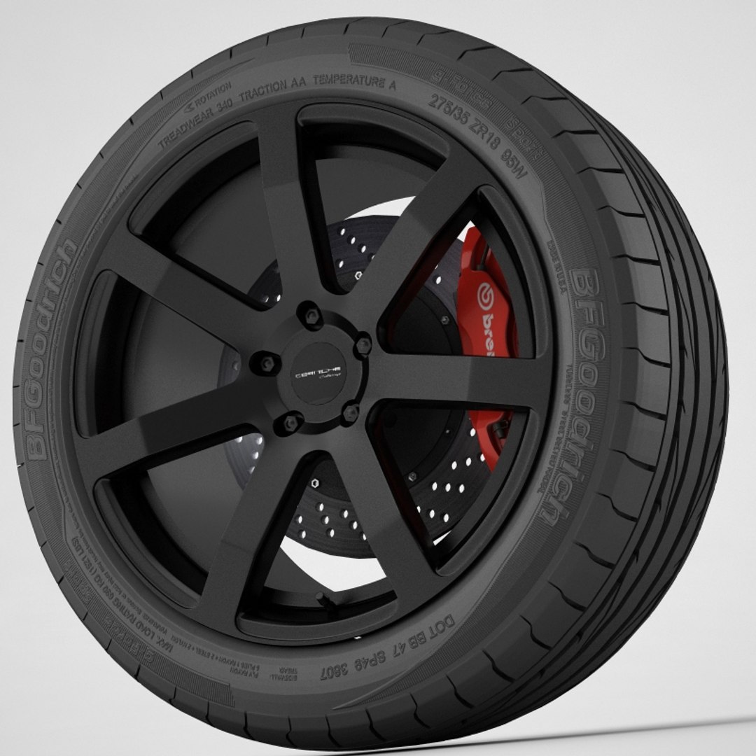 3dsmax Wheel Corniche Challenge