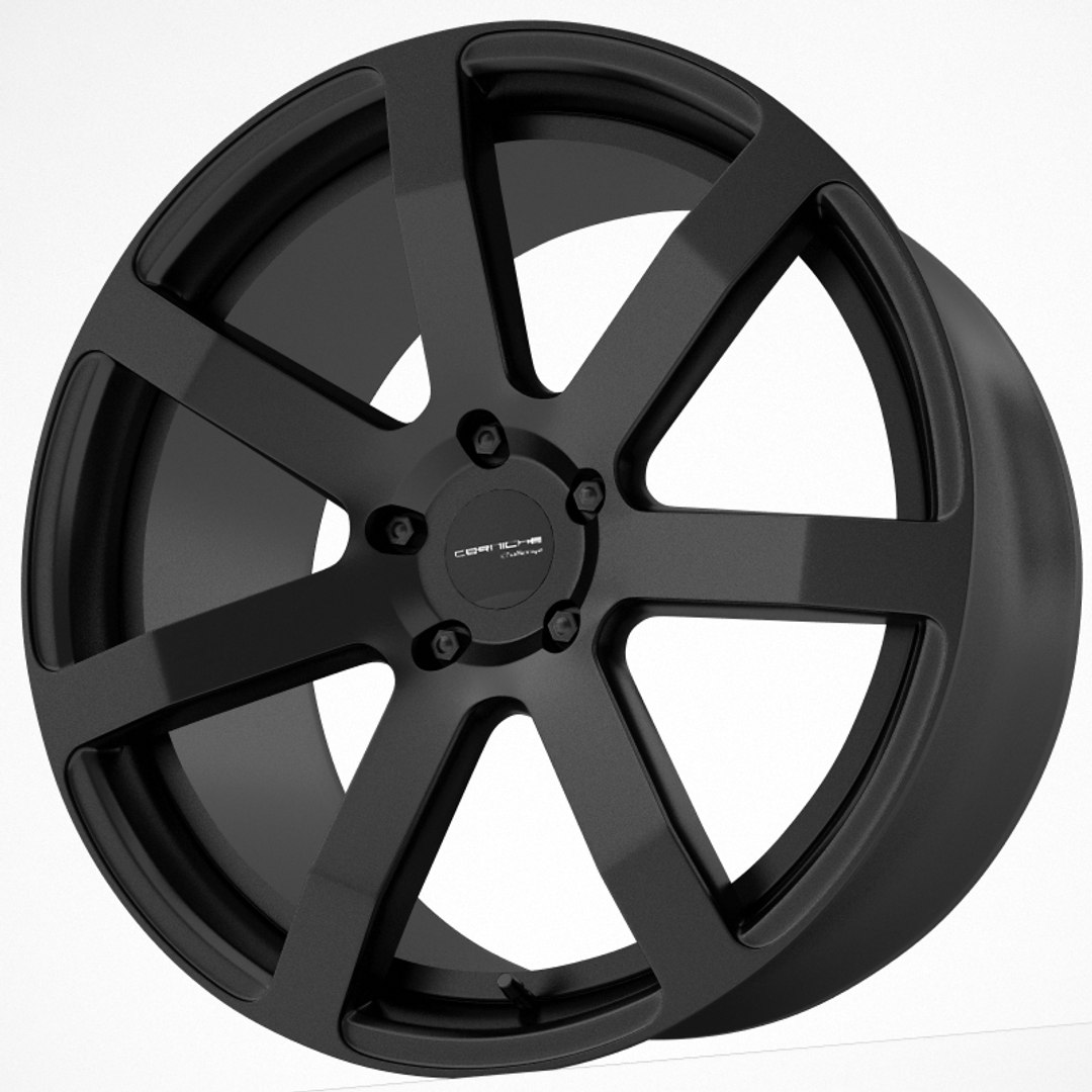 3dsmax Wheel Corniche Challenge