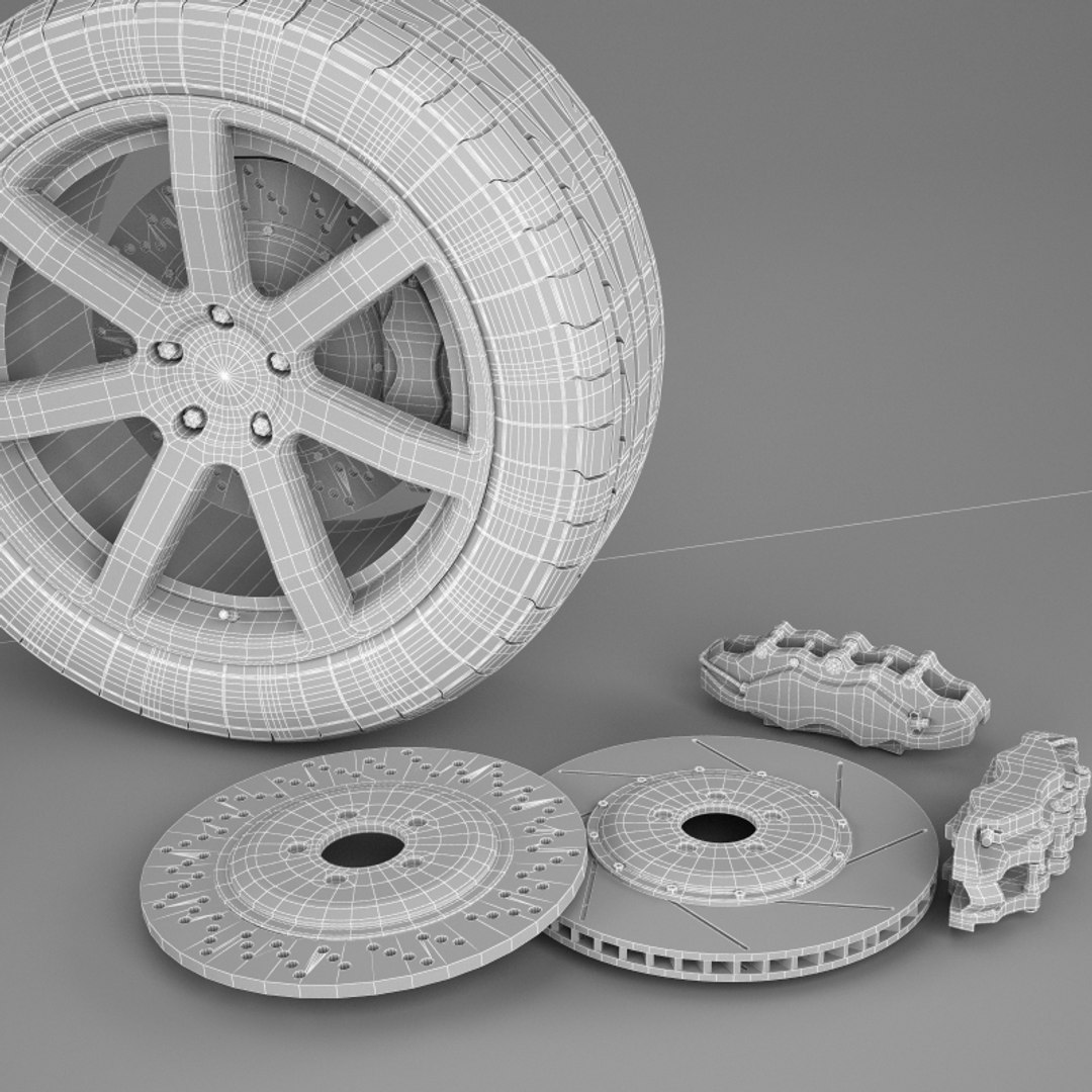 3dsmax Wheel Corniche Challenge
