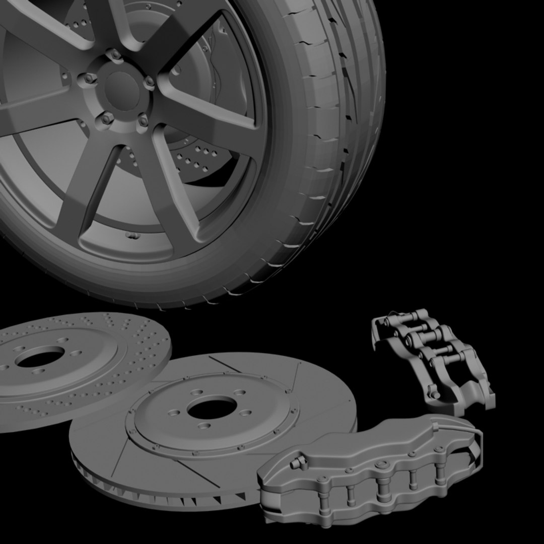 3dsmax Wheel Corniche Challenge