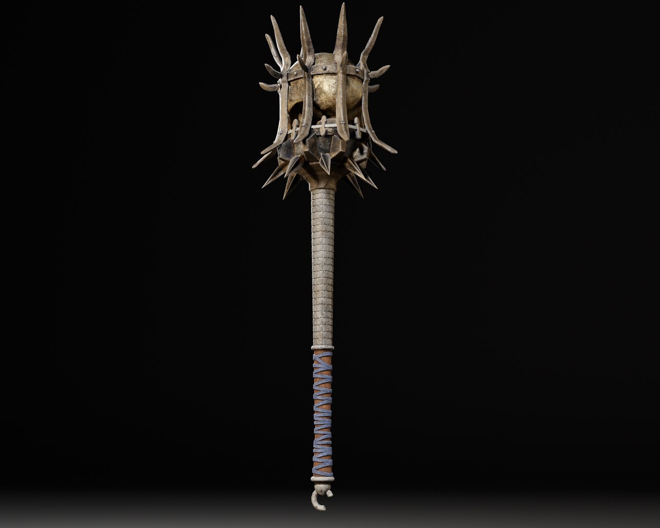 3D Skull Mace - TurboSquid 2414115