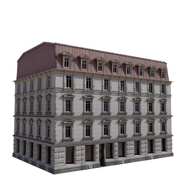 Classical European Building 3D model - TurboSquid 1919177