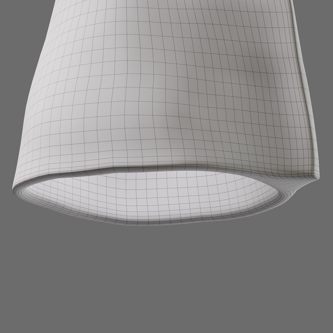 Tayga Design Crusta White Pendant Lamp 3D Model - TurboSquid 2099646