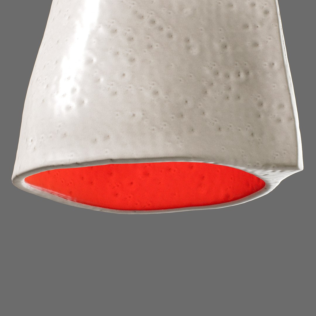 Tayga Design Crusta White Pendant Lamp 3D Model - TurboSquid 2099646