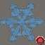 snowflakes v1 3d model