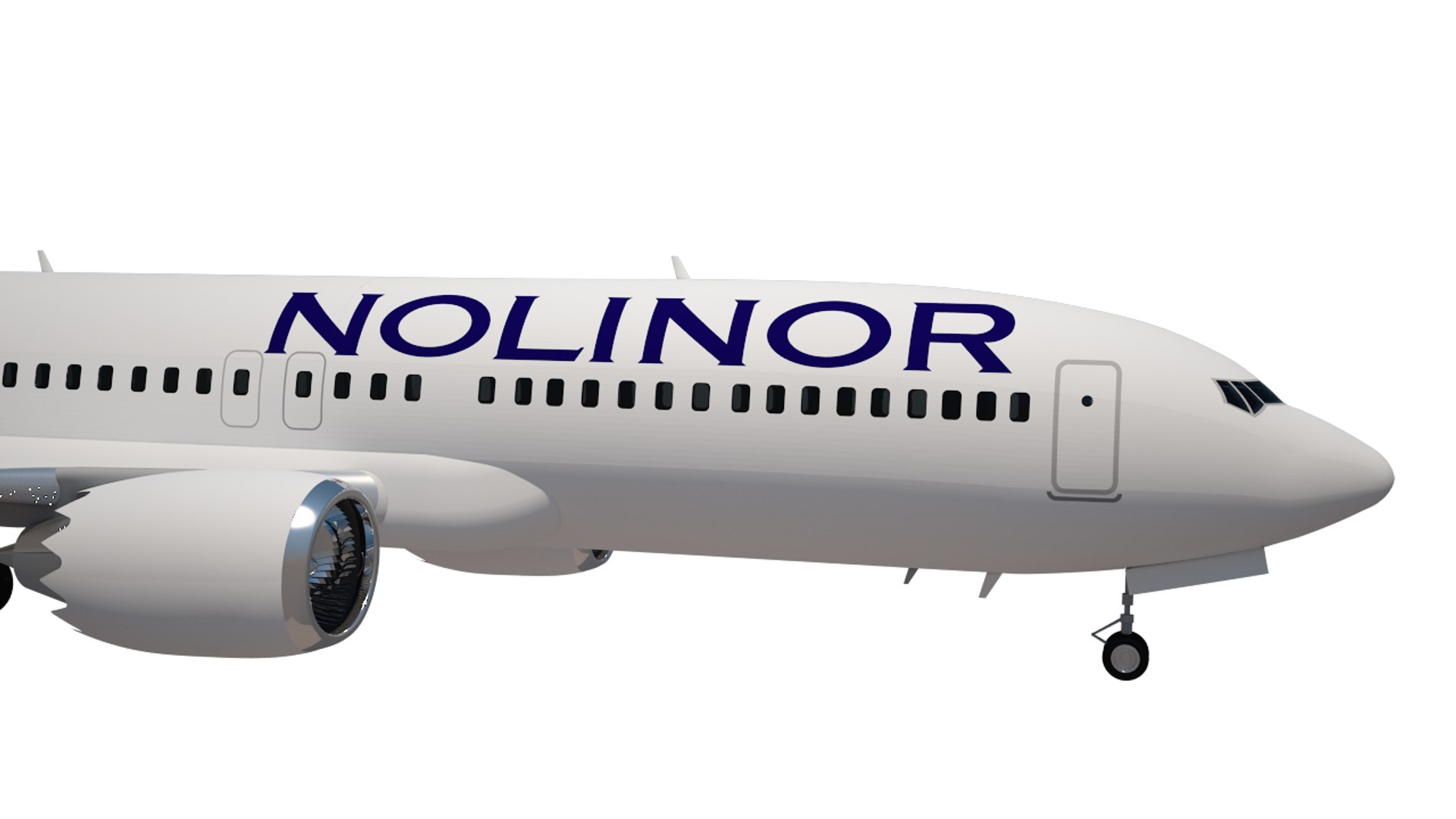 Nolinor Aviation 737 3D Model - TurboSquid 1409074