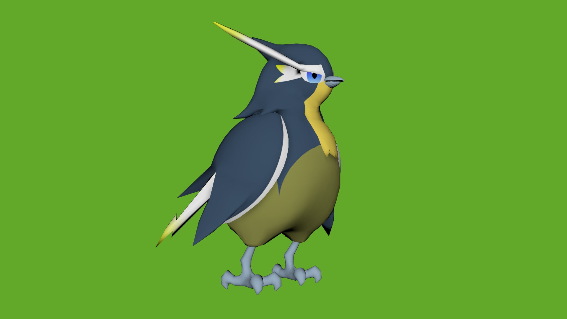Cute Little Bird 02 3D Model - TurboSquid 2019447