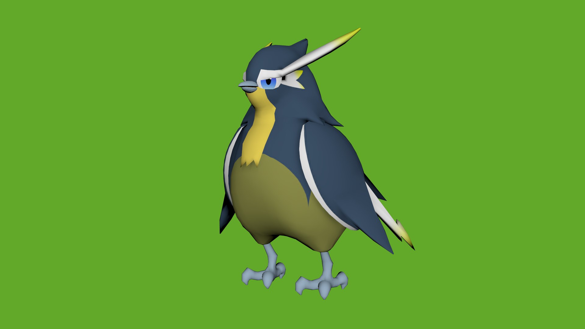 Cute Little Bird 02 3D Model - TurboSquid 2019447
