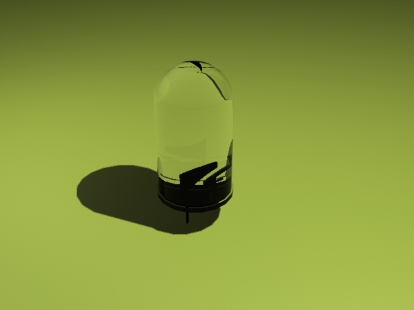 3d model basic electronics set resistors