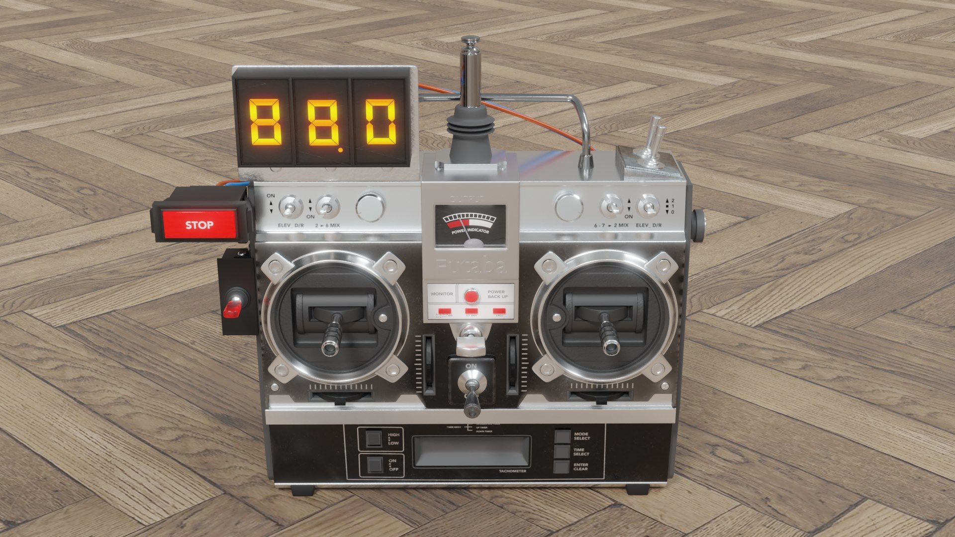 3D Doc Brown Remote Control Model - TurboSquid 2023176