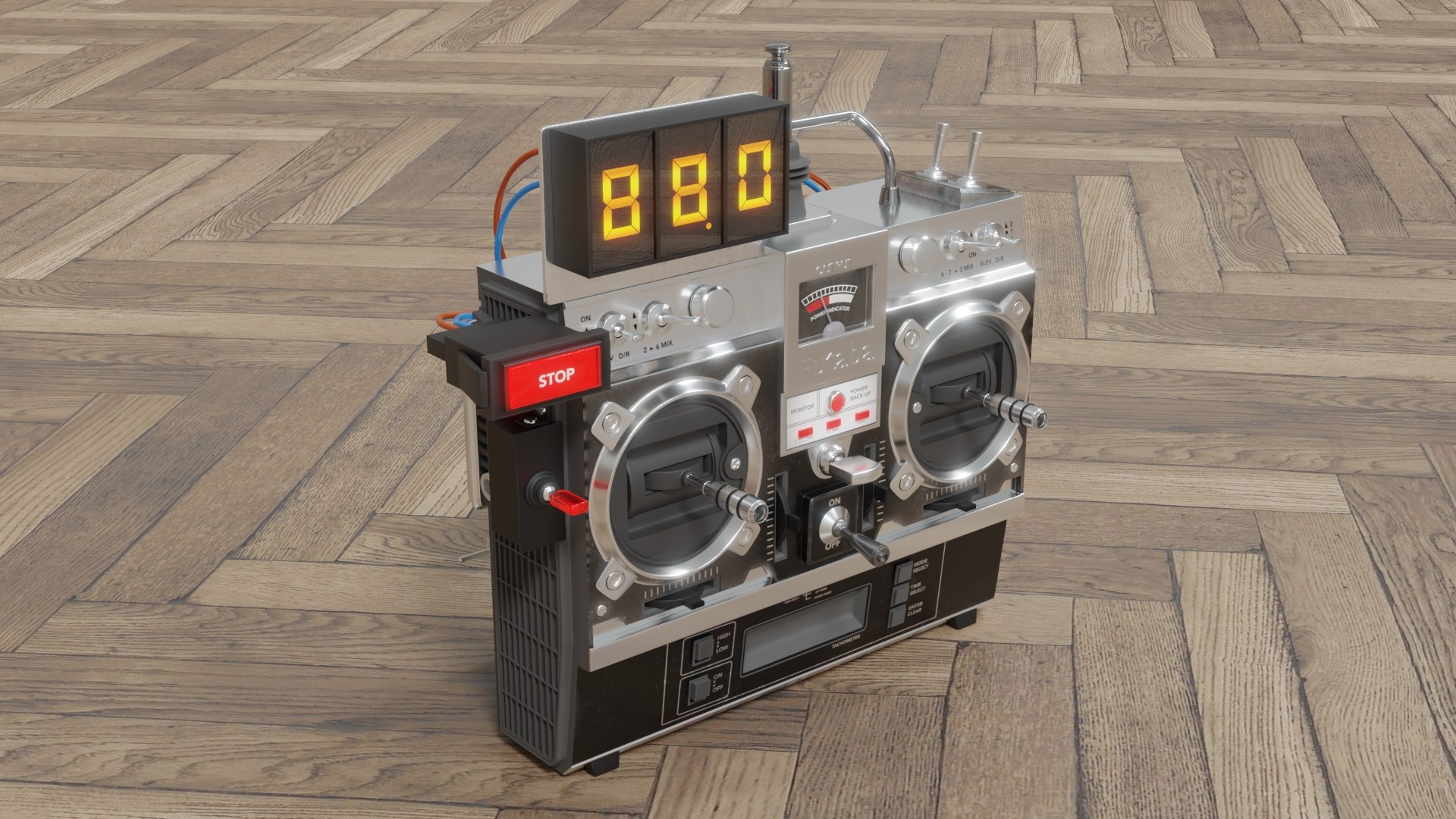 3D Doc Brown Remote Control Model - TurboSquid 2023176