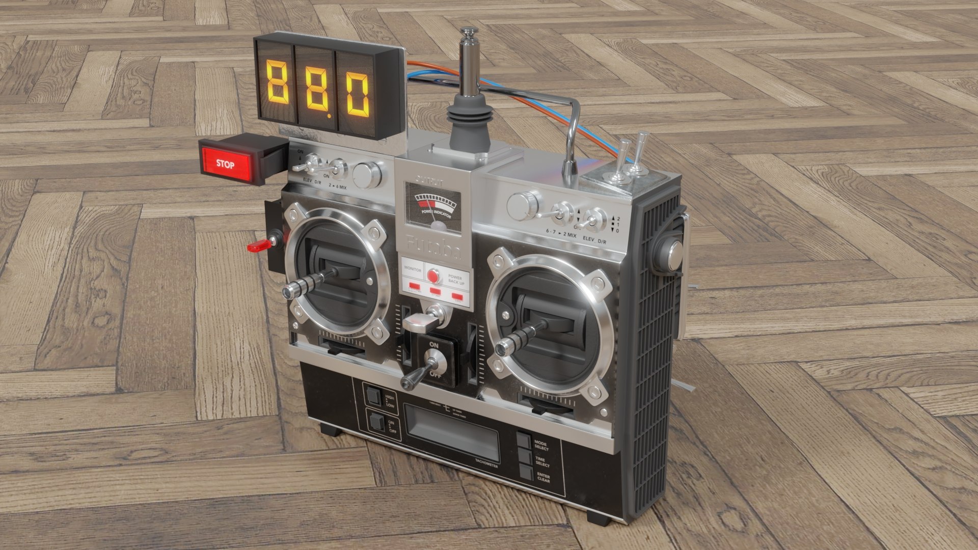 3D Doc Brown Remote Control Model - TurboSquid 2023176