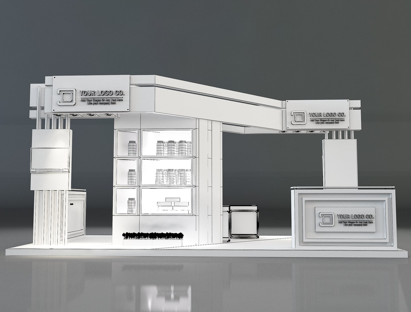 3D Booth Exhibition Stand A 322 - TurboSquid 2123838