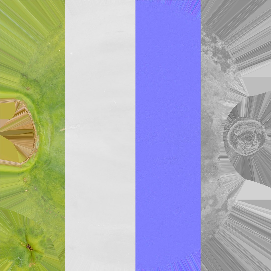 3D Papaya 02 Model - TurboSquid 1518837