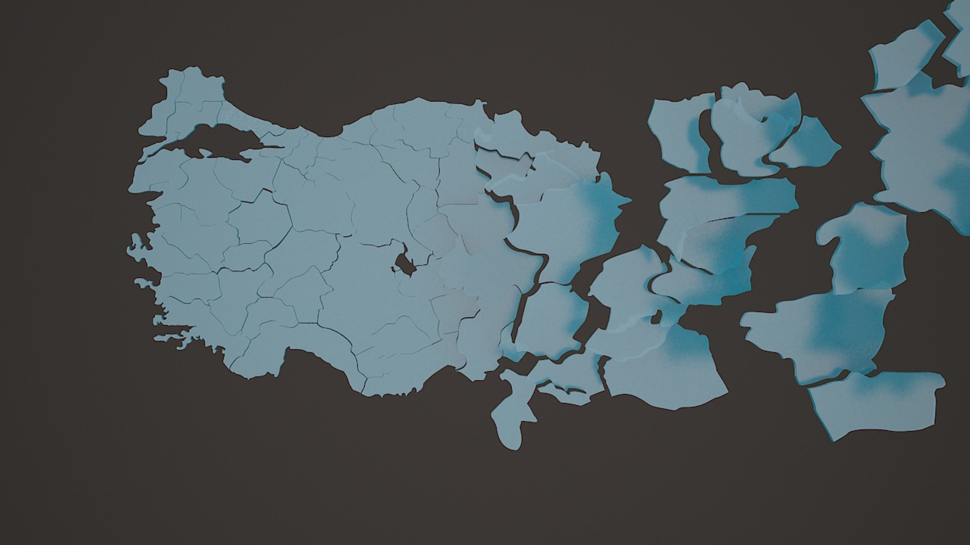 Modeled Turkey 3d Max