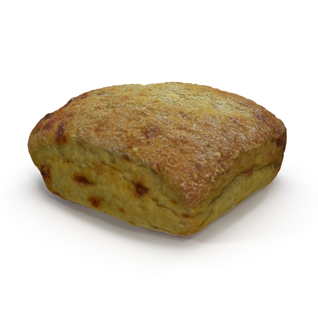 Bread Roll 3d Model