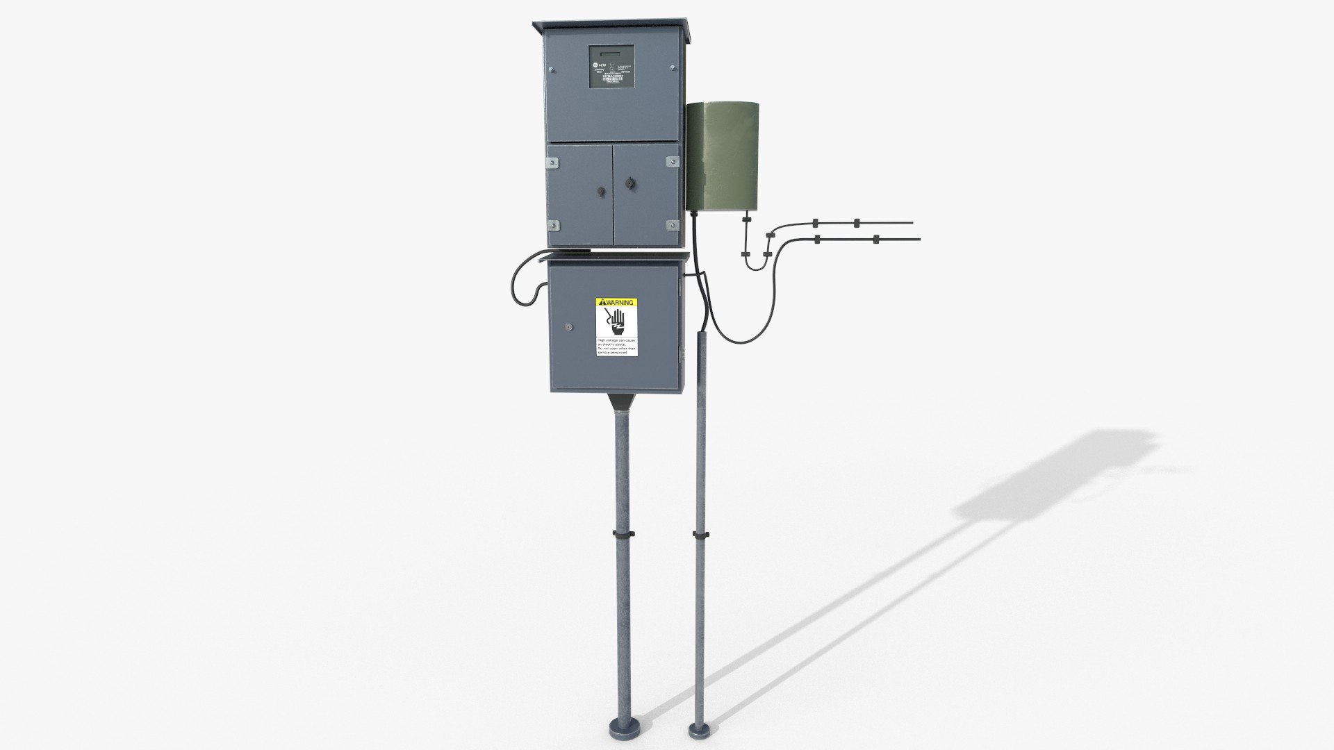3D Electrical Box Model - TurboSquid 1748364