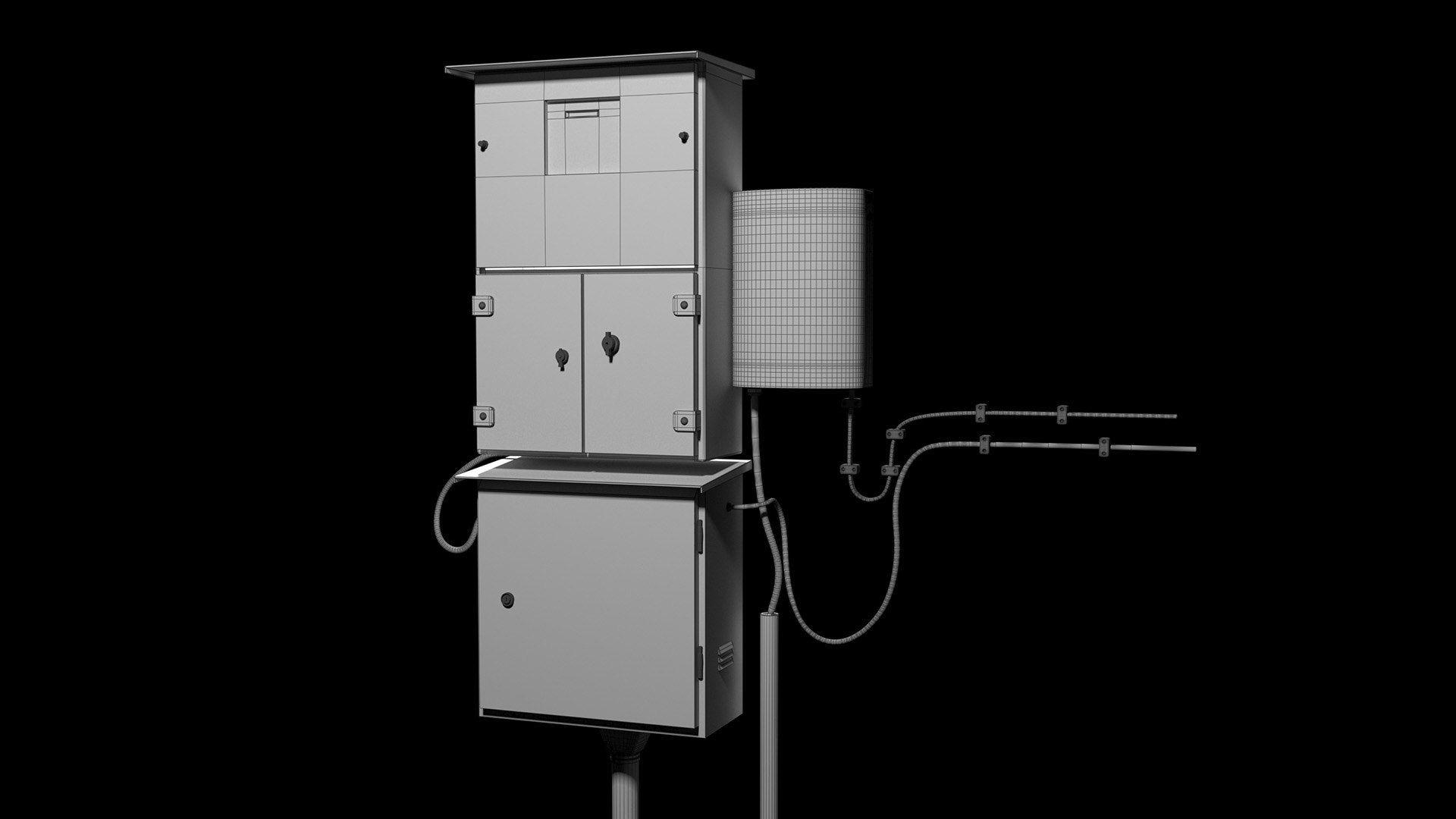 3D Electrical Box Model - TurboSquid 1748364