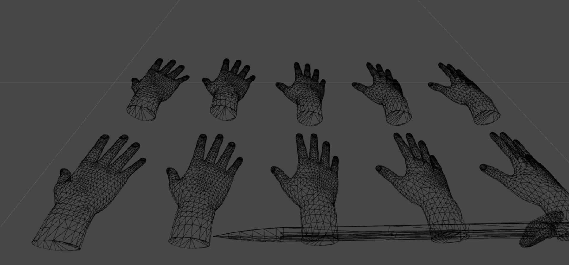 Realistic Hand Vr Animations 3D - TurboSquid 1433827