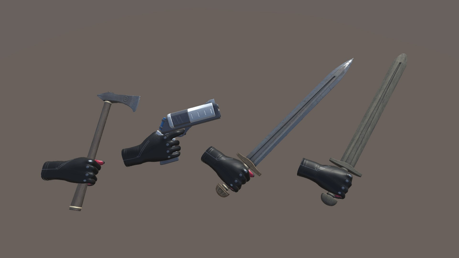 Realistic Hand Vr Animations 3D - TurboSquid 1433827