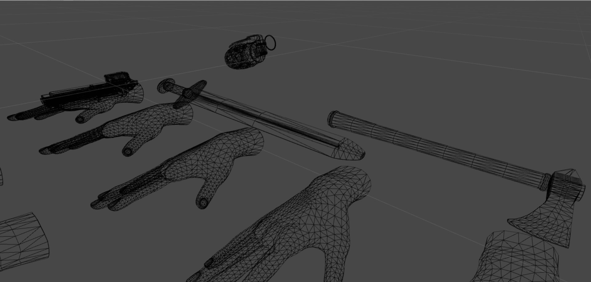 Realistic Hand Vr Animations 3D - TurboSquid 1433827