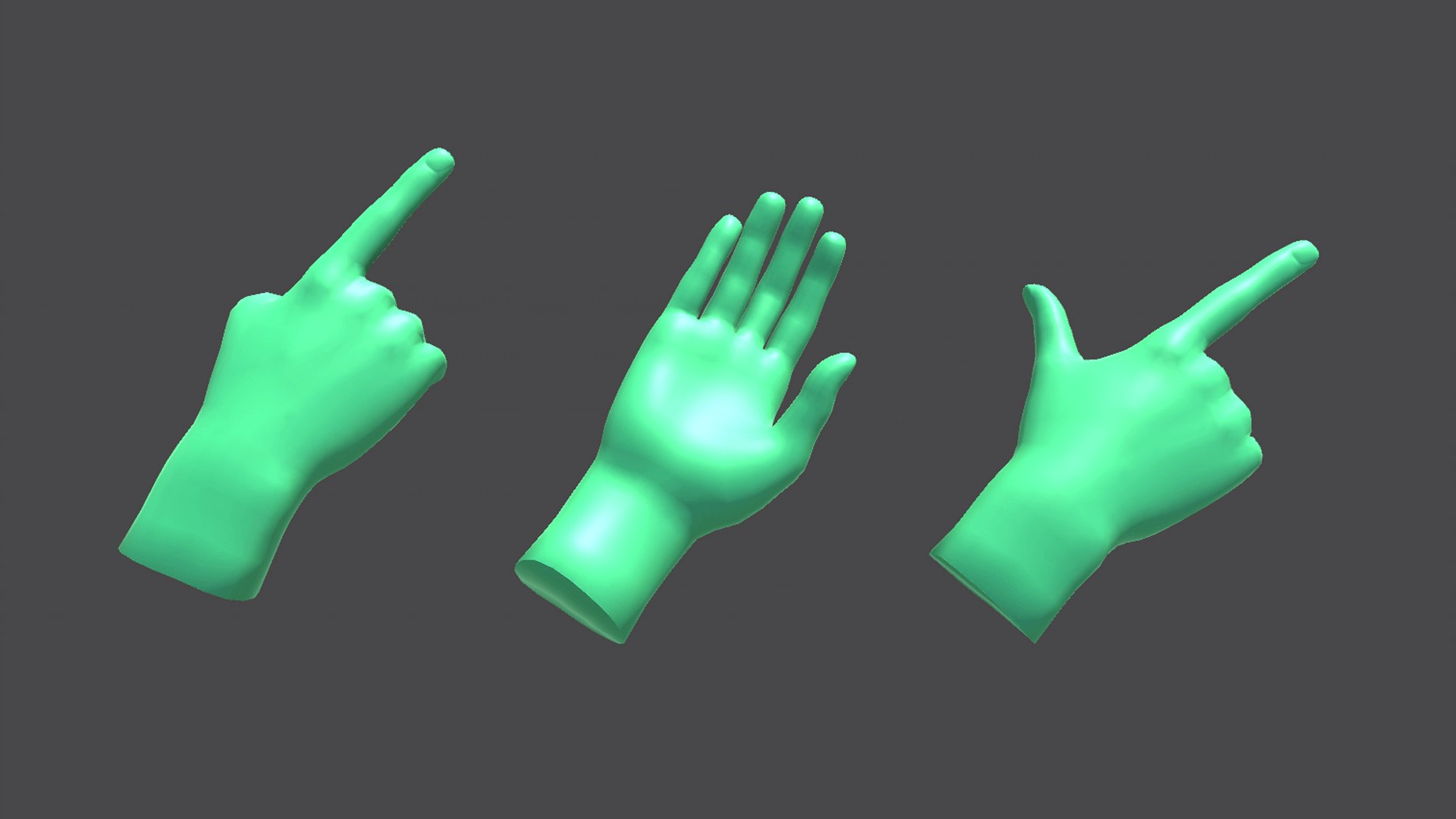 Realistic Hand Vr Animations 3D - TurboSquid 1433827
