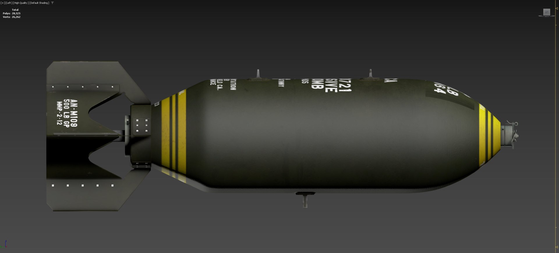 AN-M64 3D Model - TurboSquid 2294132
