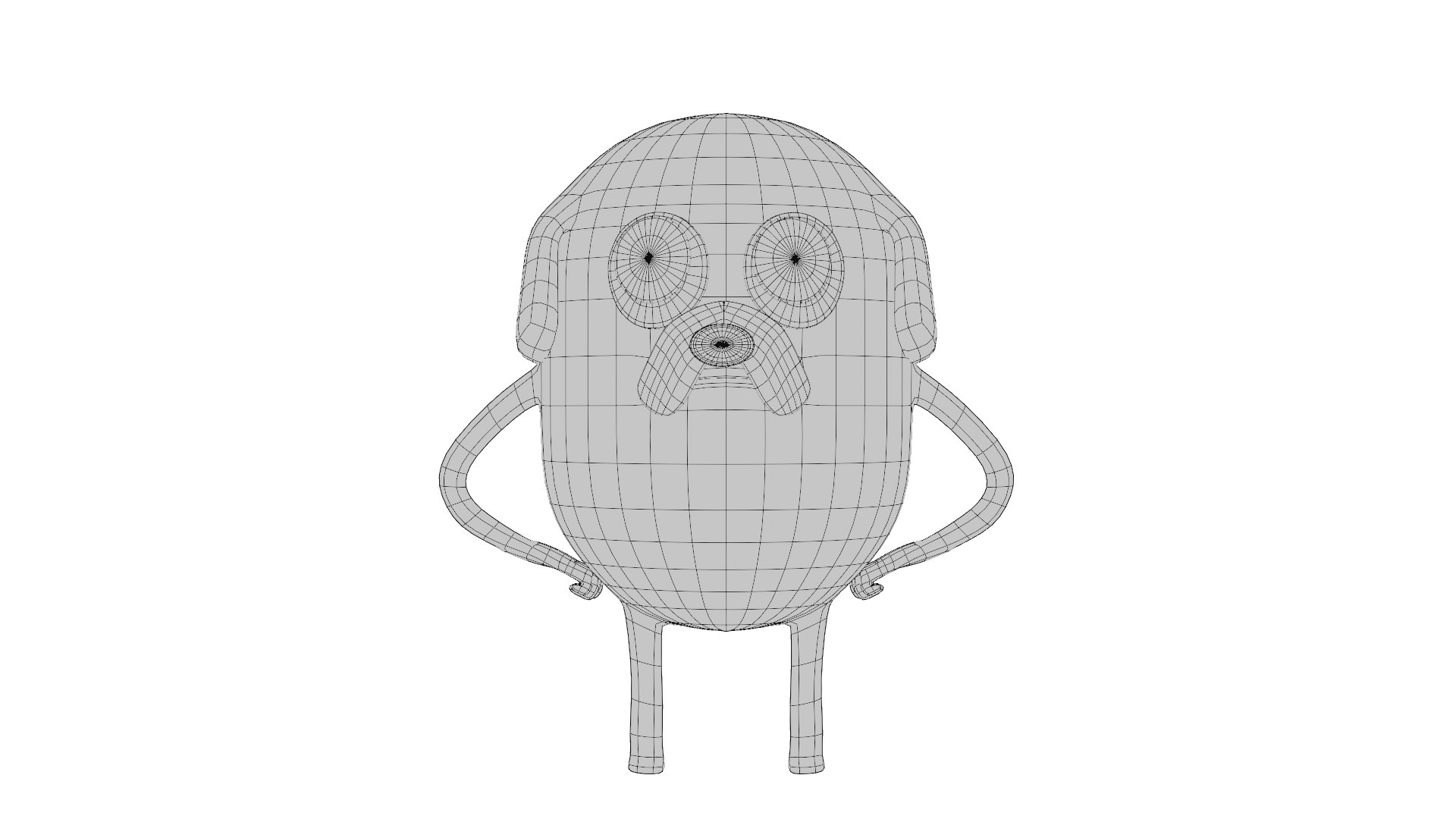 3D Model Jake Adventure Time - TurboSquid 1993975