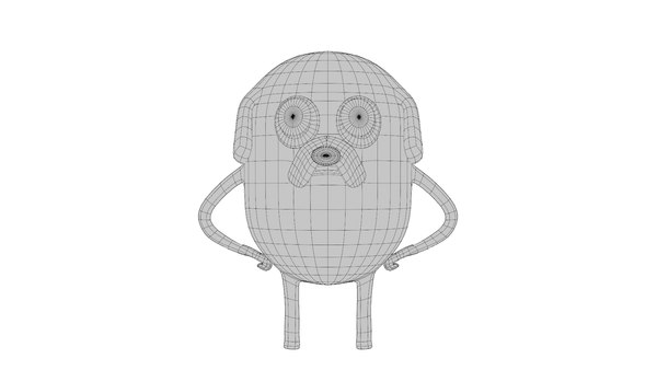 modelo 3d Jake Adventure Time - TurboSquid 1993975