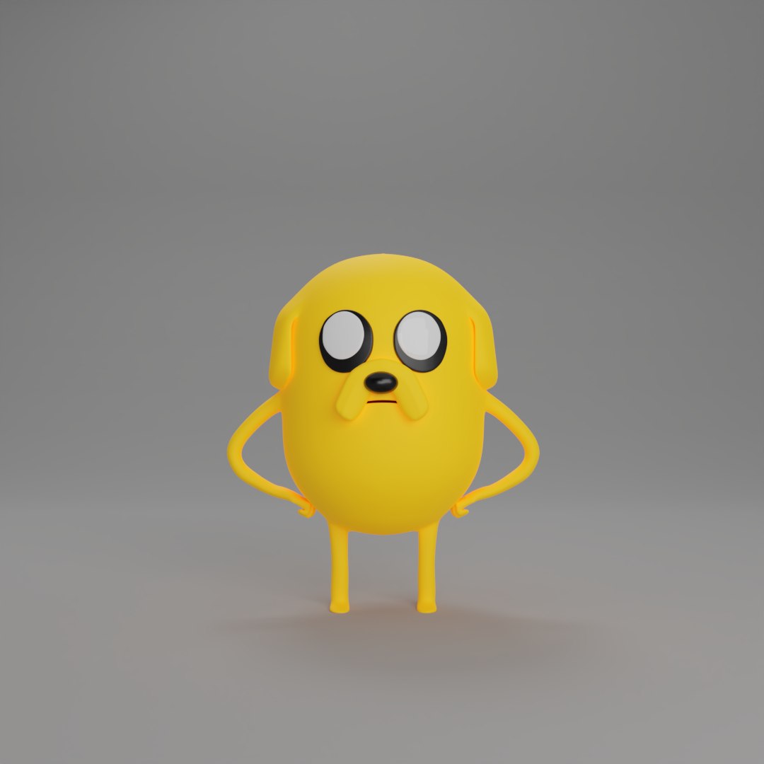3D Model Jake Adventure Time - TurboSquid 1993975