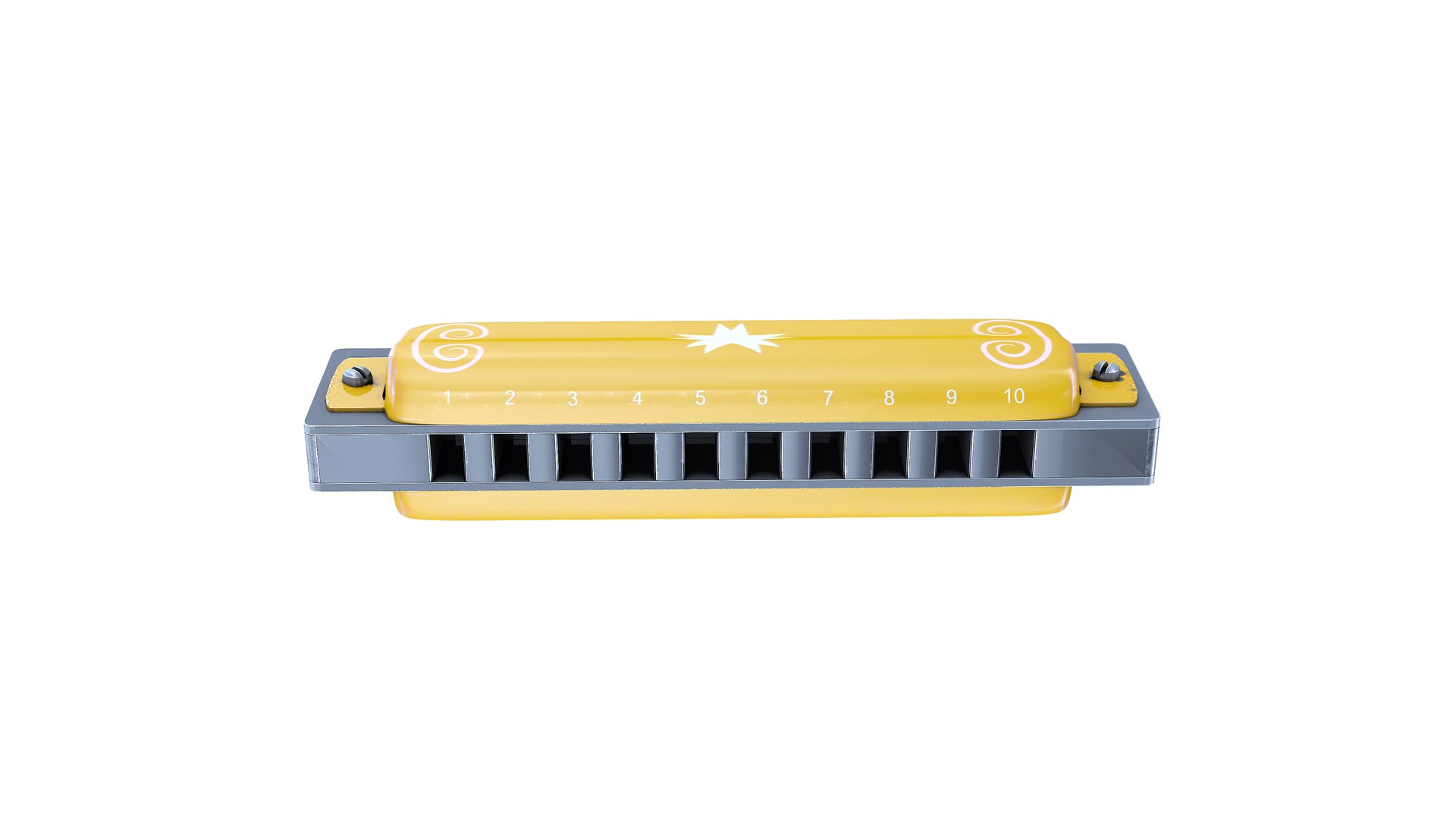 Mouth Organ 3D Model - TurboSquid 2268740