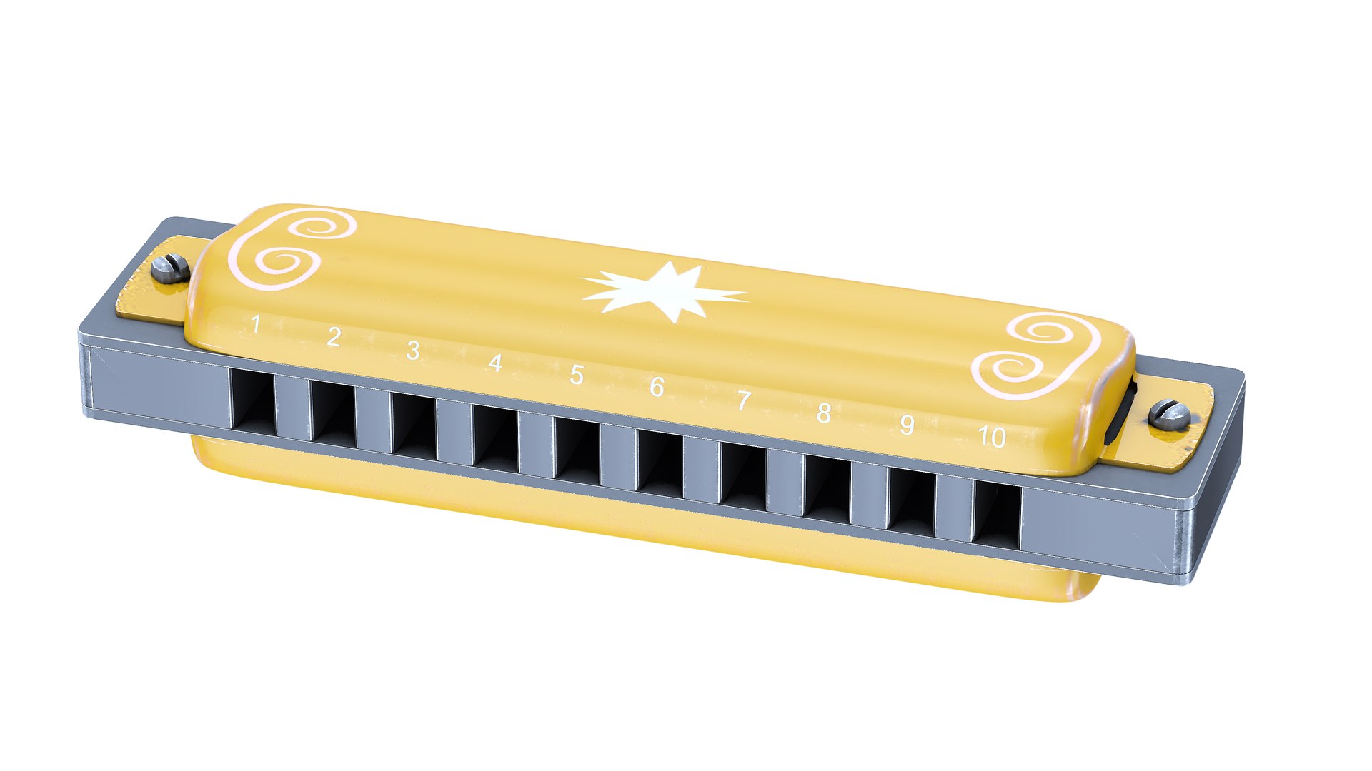 Mouth Organ 3D Model - TurboSquid 2268740