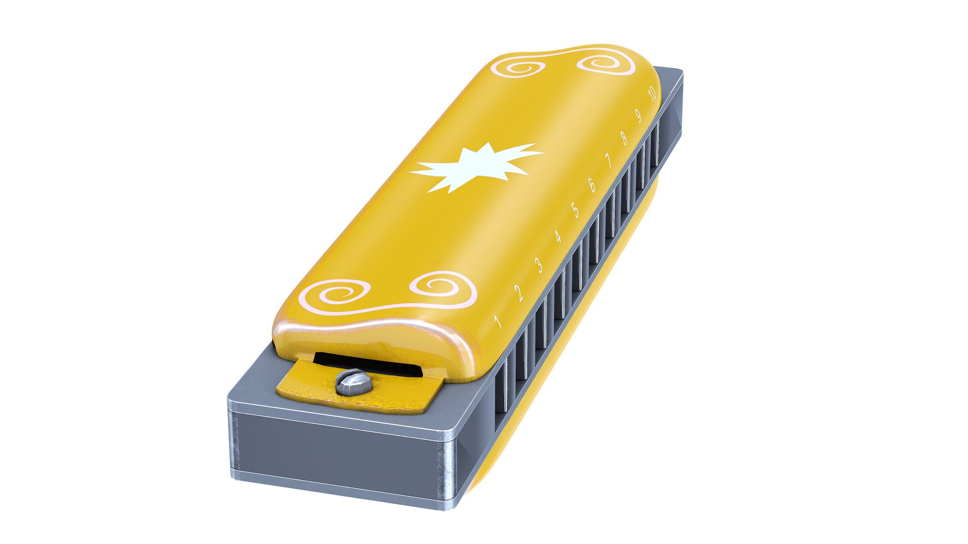 Mouth Organ 3D Model - TurboSquid 2268740