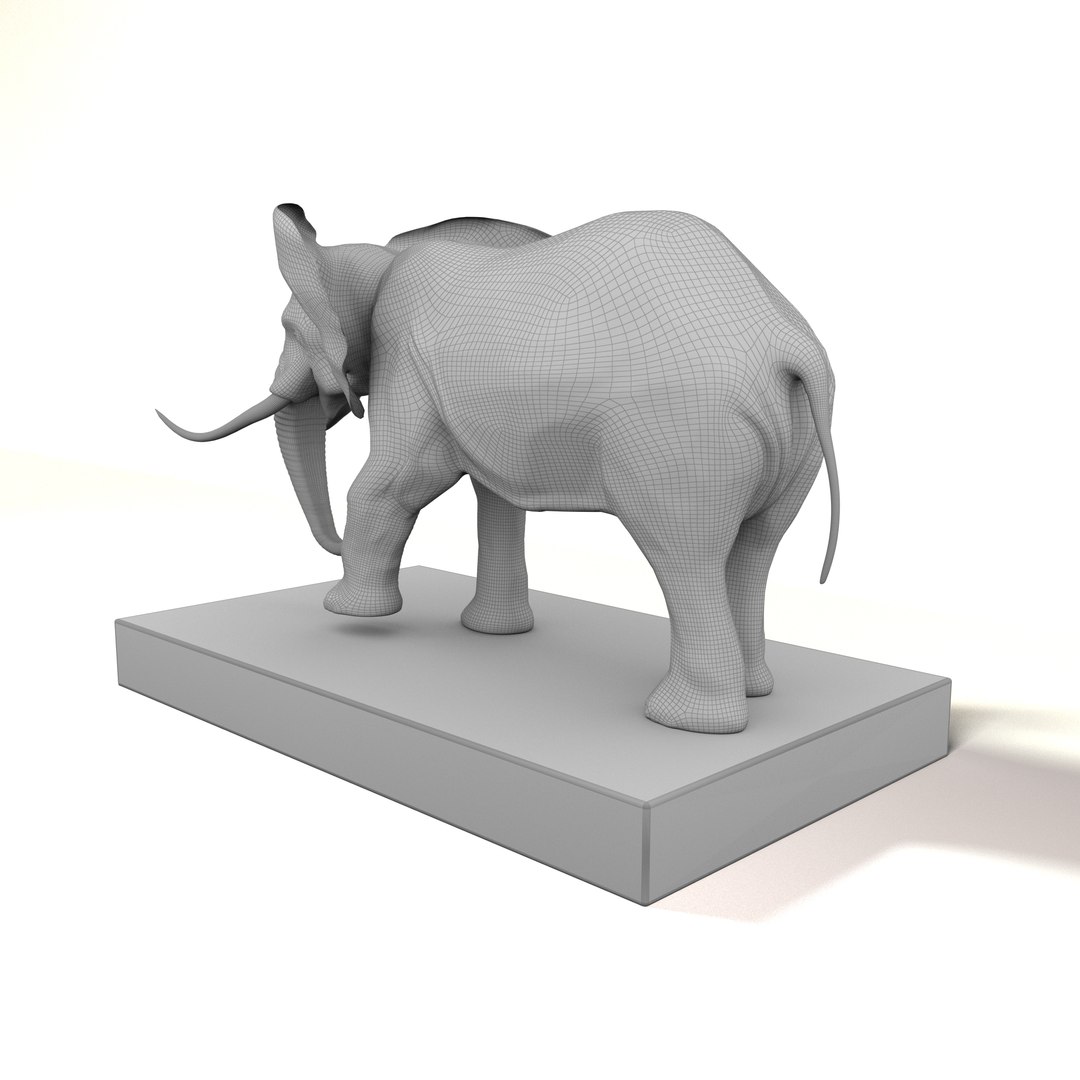 Goldan Elephant Model - TurboSquid 1903760