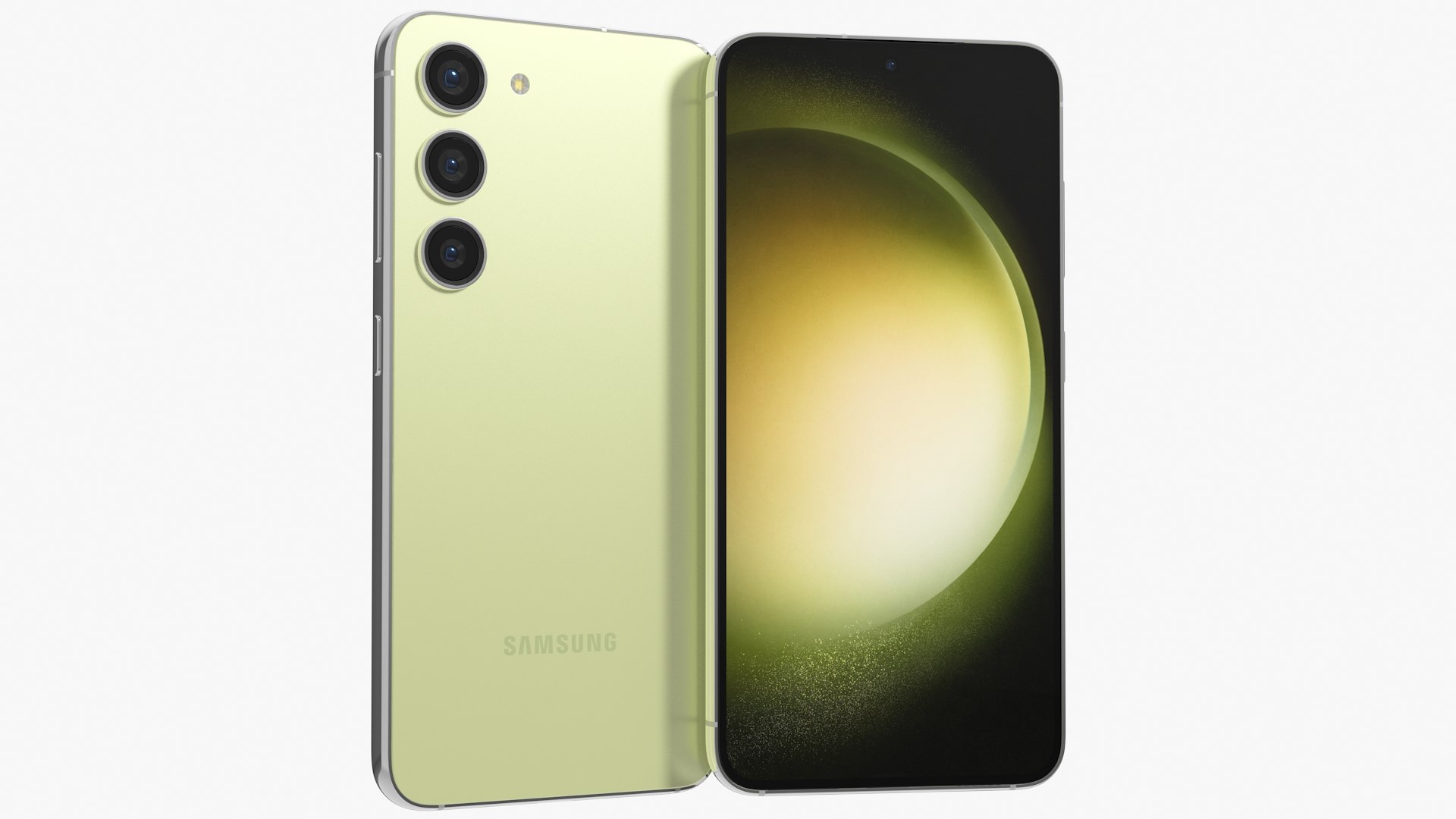 3D Samsung Galaxy S23 Lime - TurboSquid 2022088