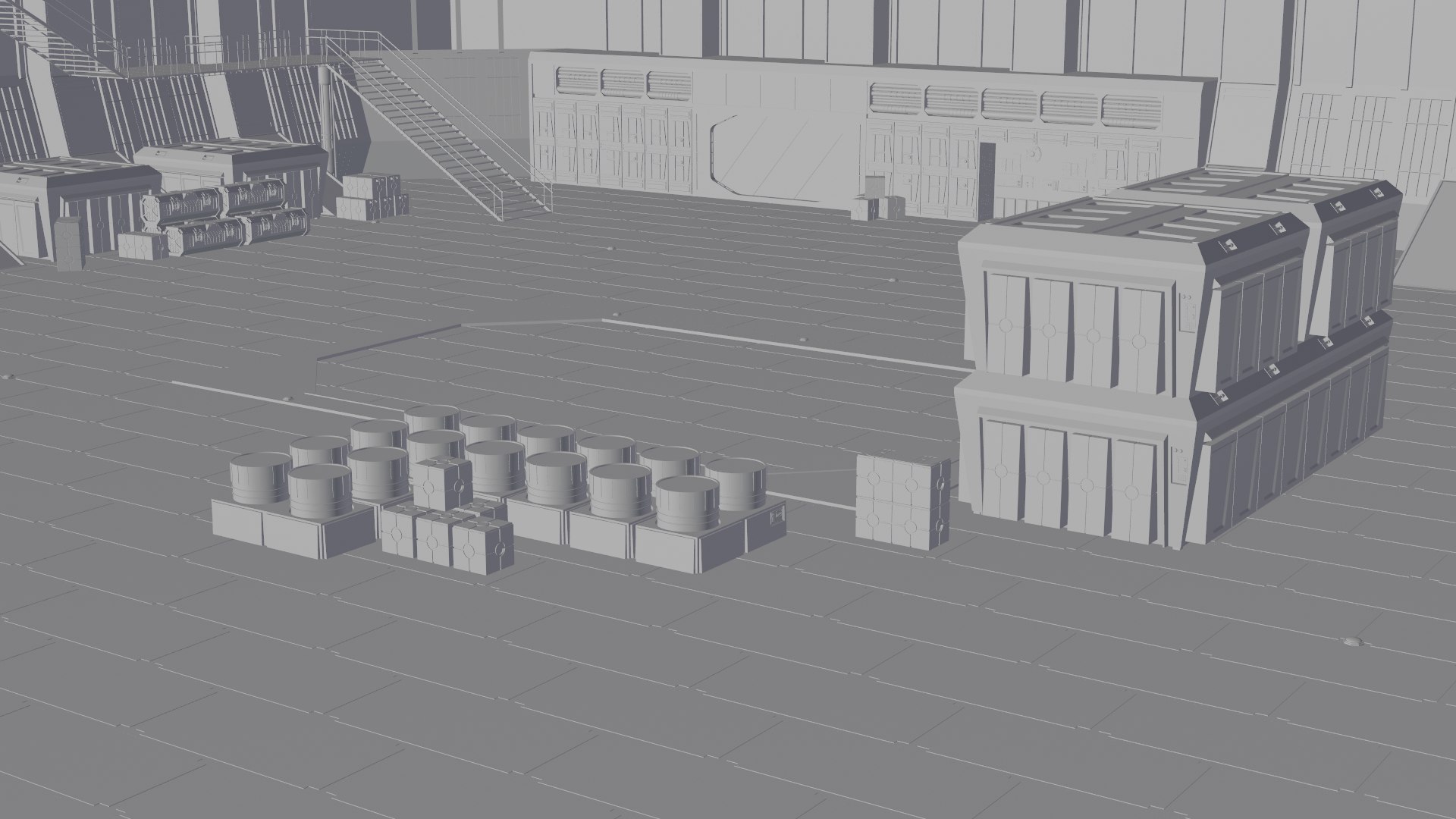 3D ISD Hangar - TurboSquid 1753113