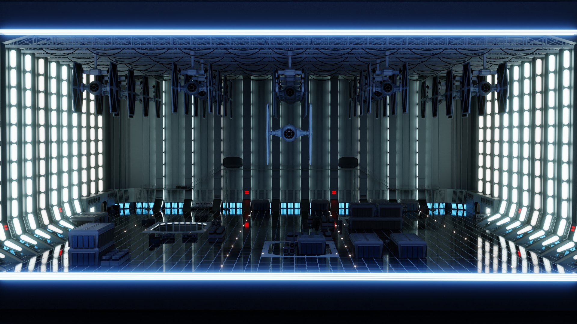 3D ISD Hangar - TurboSquid 1753113