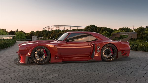 modelo 3d Custom Widebody Track Car - TurboSquid 2003211