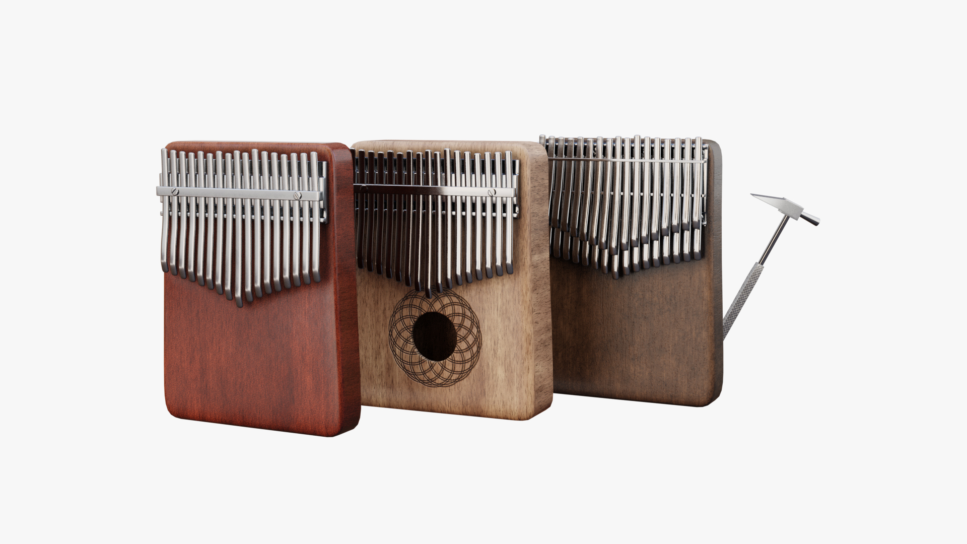 3D Model Kalimba Set - TurboSquid 2142976
