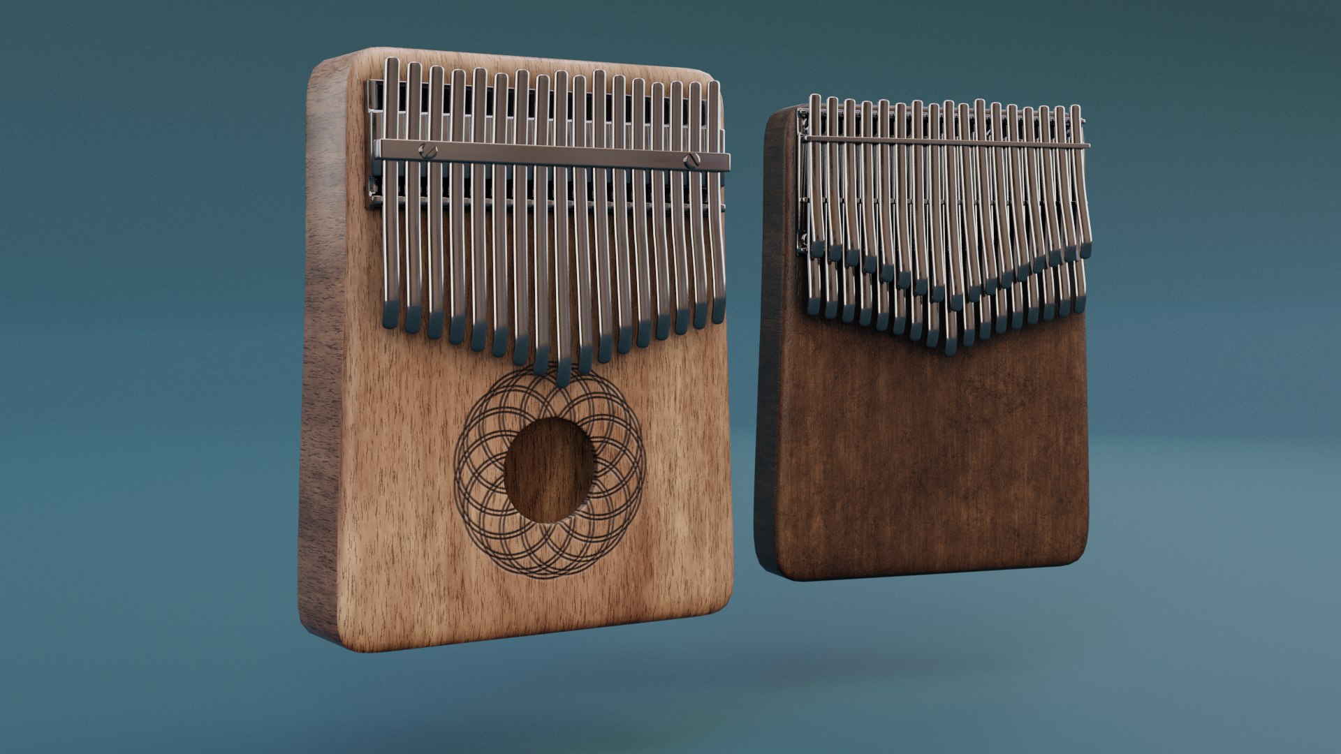 3D Model Kalimba Set - TurboSquid 2142976